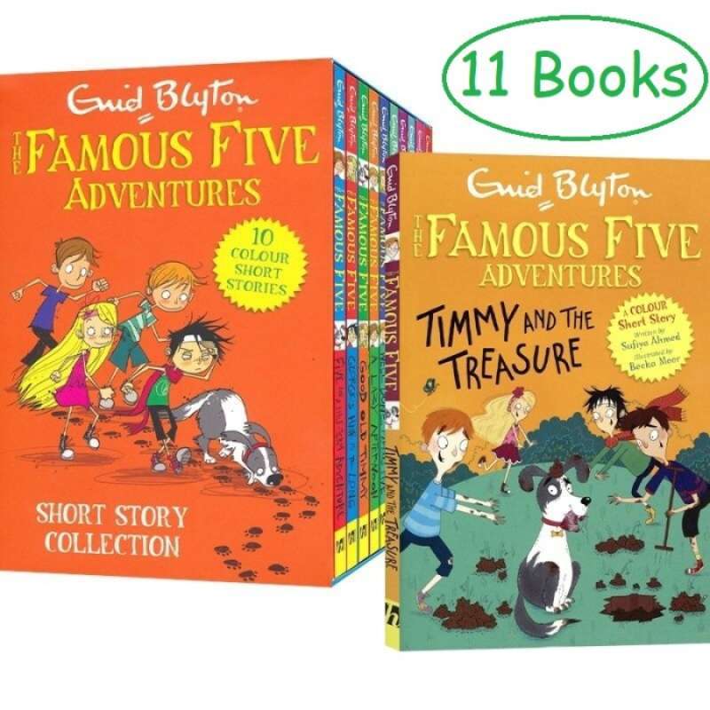 Promo Famous Five Adventures Collection By Enid Blyton Boxset Diskon 23 ...