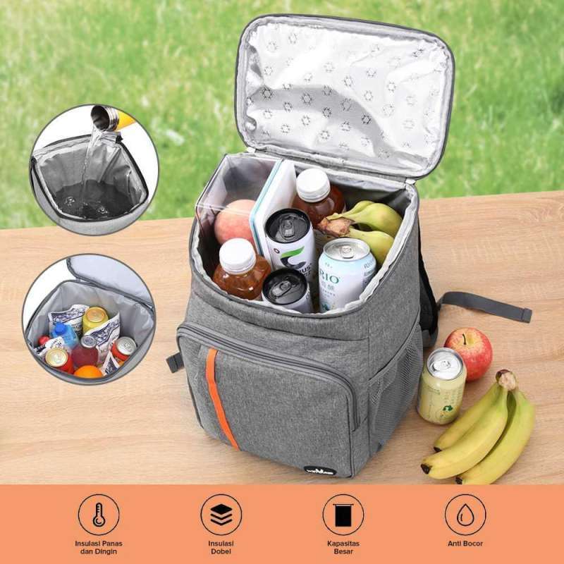 Jual Weyoung Tas Ransel Piknik Hot And Cold Lunch Bag Insulated ...