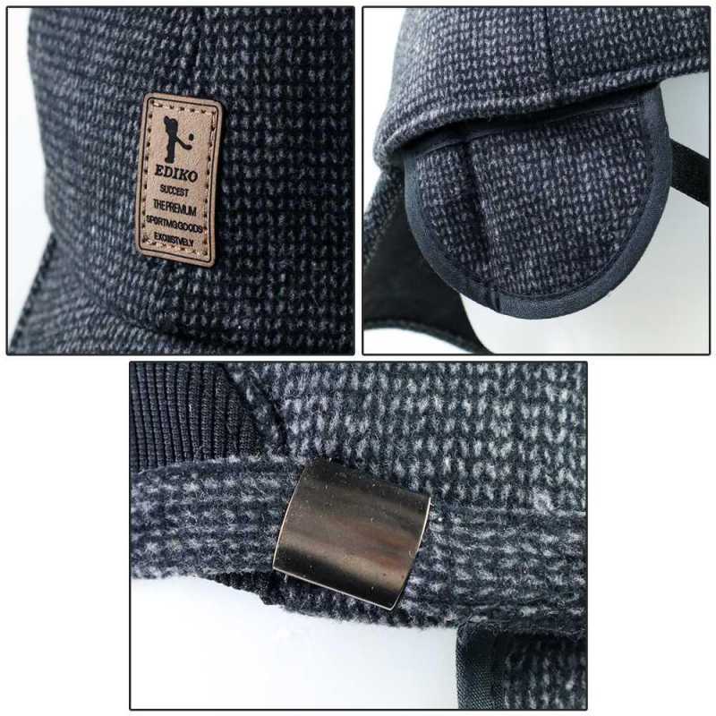 Jual Ediko Topi Baseball Unisex Cap Ear Warm Protection Penutup Telinga ...