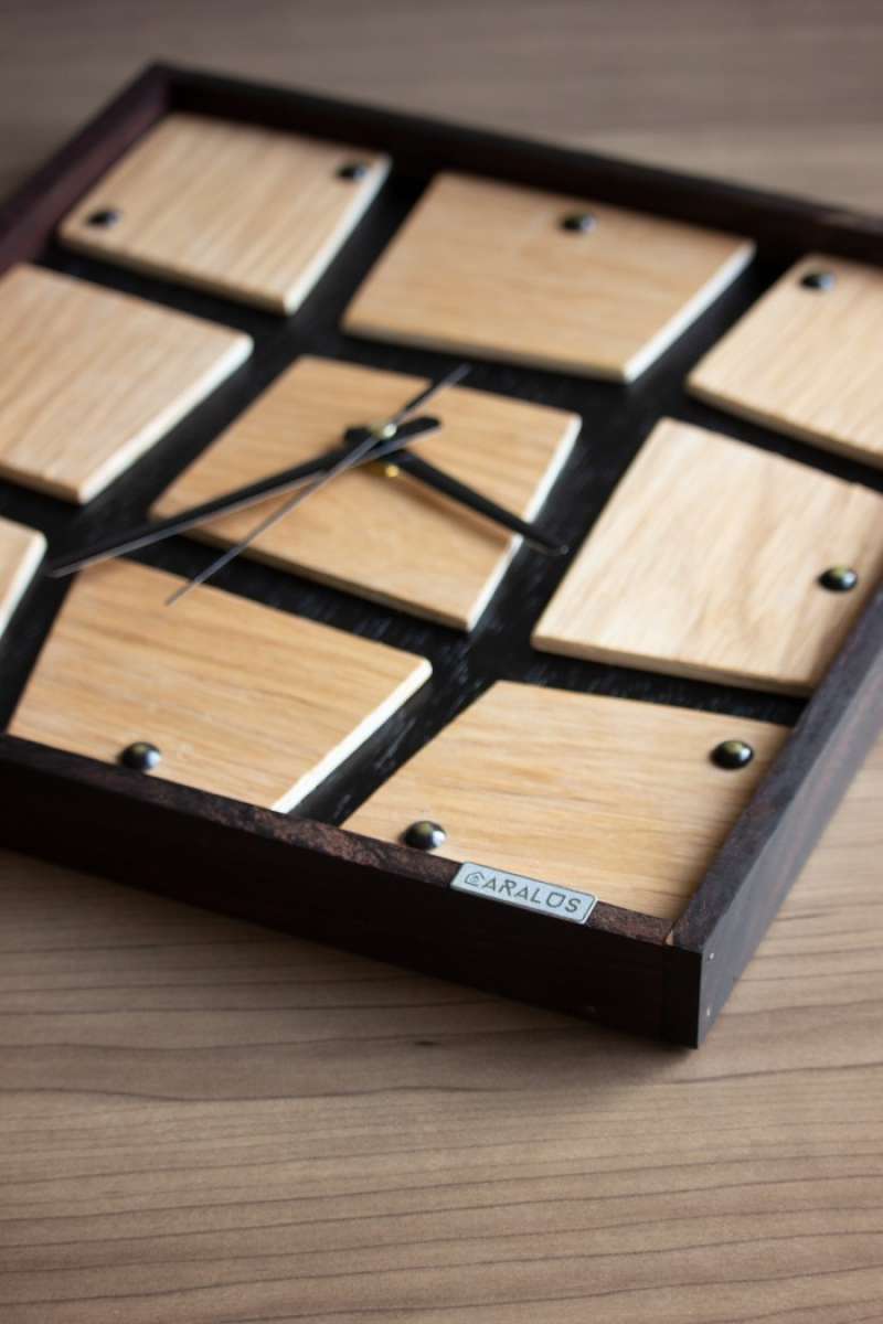 Promo Jam Dinding Kayu Unik/aesthetic Ukuran 32cmx32cm - 40cm X 40cm ...