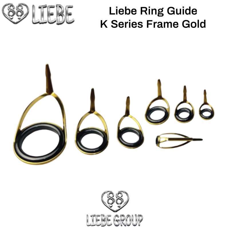 Jual Liebe Ring Guide Joran Non Fuji K Series Non Fuji - Gold 9 Mata Di ...