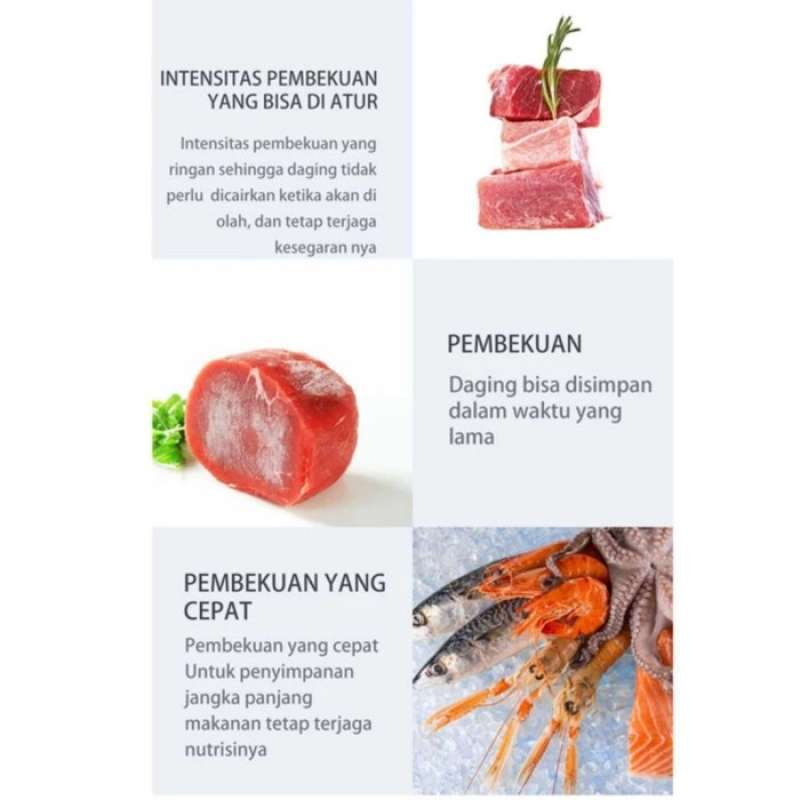 Promo Chest Freezer 100 Liter Changhong Fcf-136dw Freezer Box Daging ...