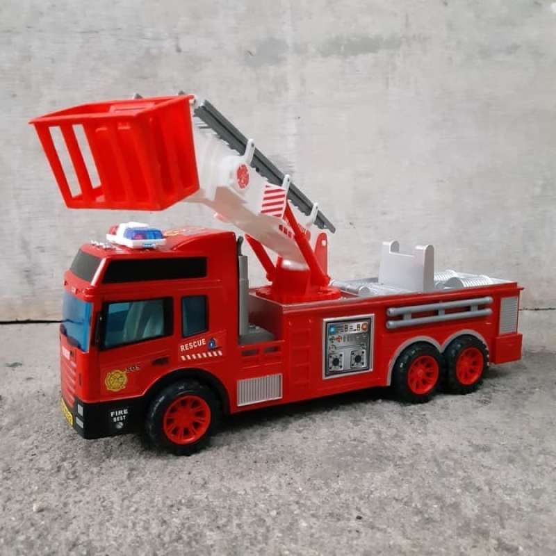 Promo Mainan Mobil Truk Pemadam Kebakaran Anak Diskon 32% Di Seller ...