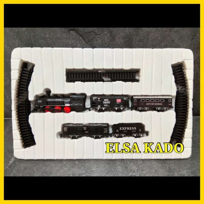Promo Mainan Kereta Api Panjang Train Rail King Track Lintasan Rel ...