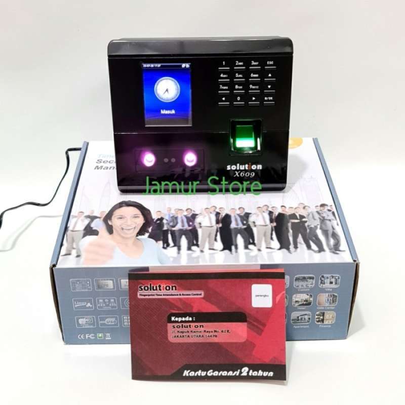 Promo Mesin Absen Solution/mesin Absensi Finger Solution/finger Print ...