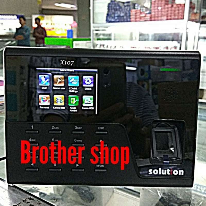 Promo Mesin Absensi Sidik Jari Solution X 107 Diskon 5% Di Seller Sn ...