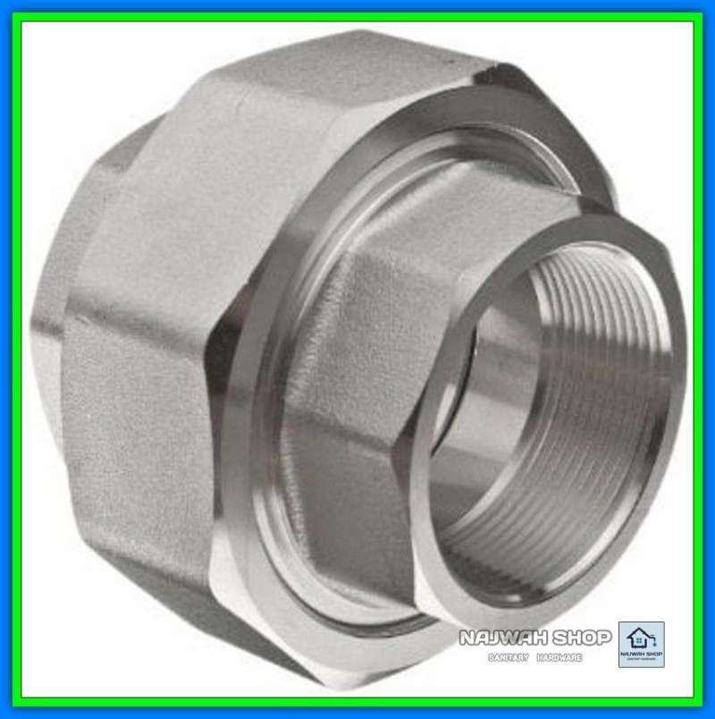 Promo Watermur Union 1 Inch Class 150 Stainless Steel Ss 304 Water Mur ...
