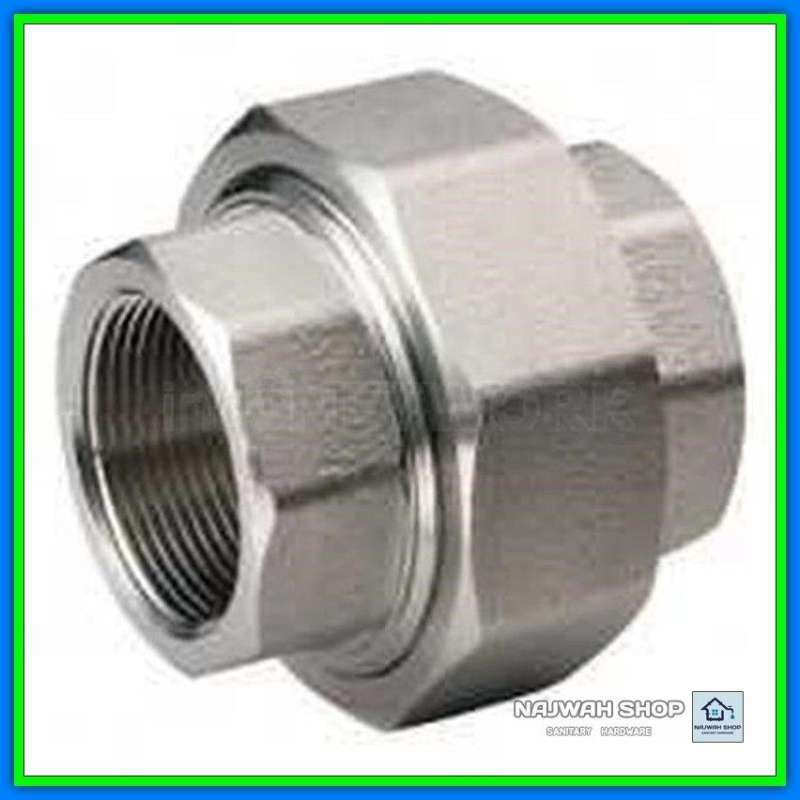 Promo Watermur Union 1 Inch Class 150 Stainless Steel Ss 304 Water Mur ...