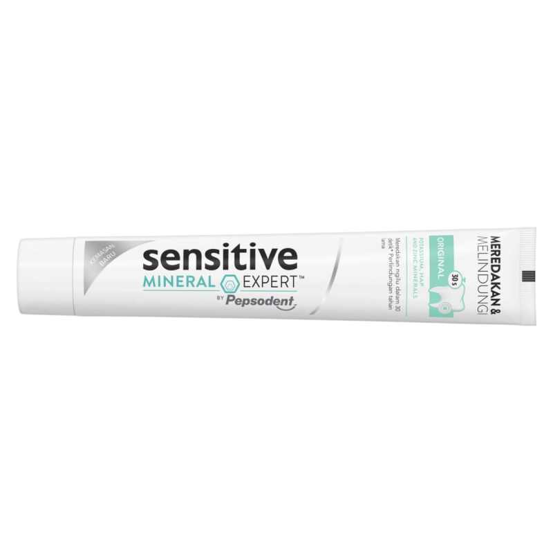 Promo Pepsodent Sensitive Mineral Expert Relief & Protect Original ...