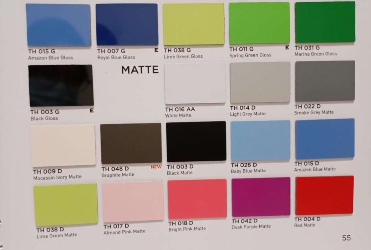 Jual Taco Hpl Th 016 Aa White Dove / Hpl Warna Putih Doff / Hpl ...