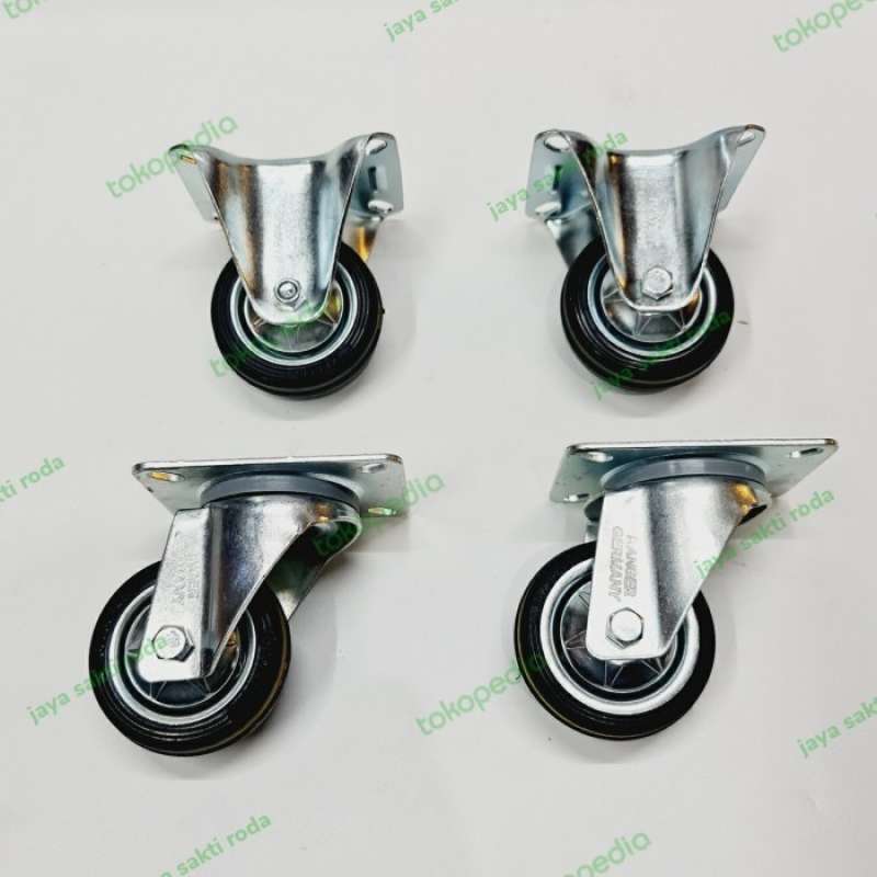 Promo Roda Karet 3 Inch Hidup/mati Ranger Germany Diskon 23% Di Seller ...