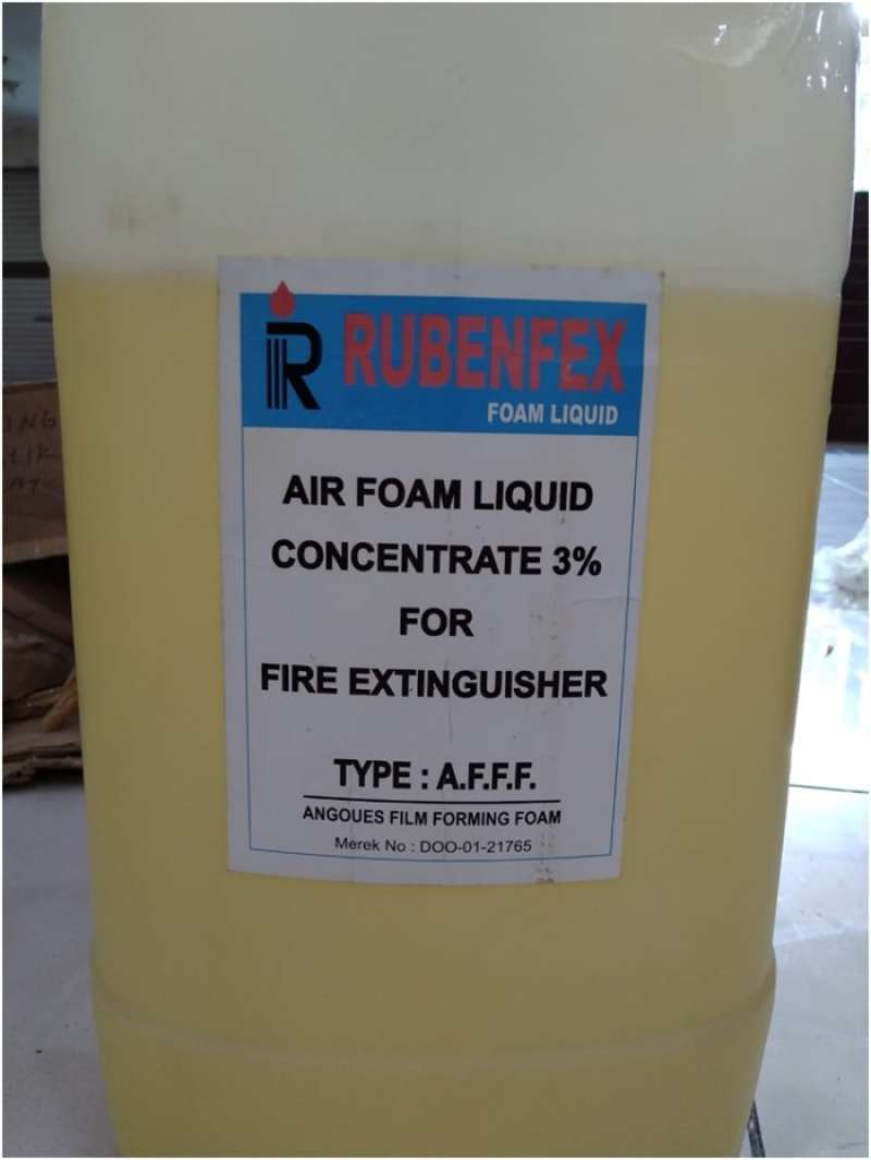 Promo Foam Liquid Concentrate Afff Rubenfex,cairan Busa Racun Api ...