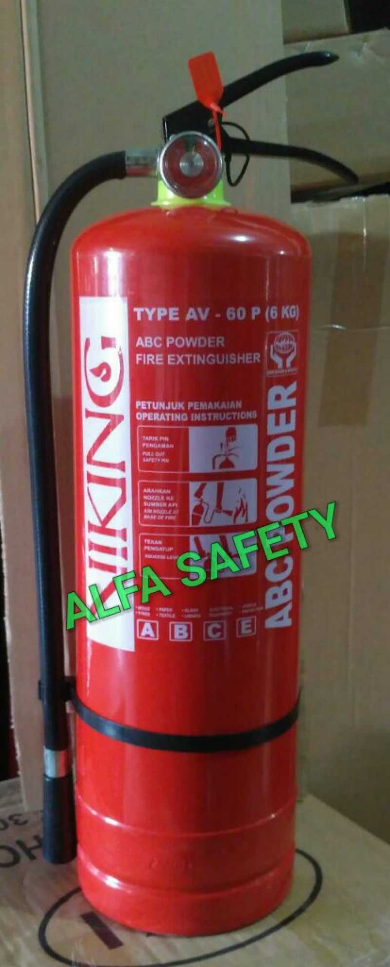 Promo Apar/fire Extinguisher 6kg Abc Powder Viking Diskon 23% Di Seller ...