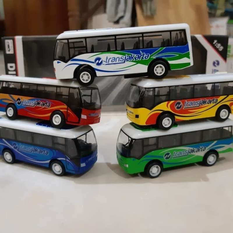 Promo Diecast Busway Transjakarta - Miniatur Bus Mainan Anak Diskon 25% ...