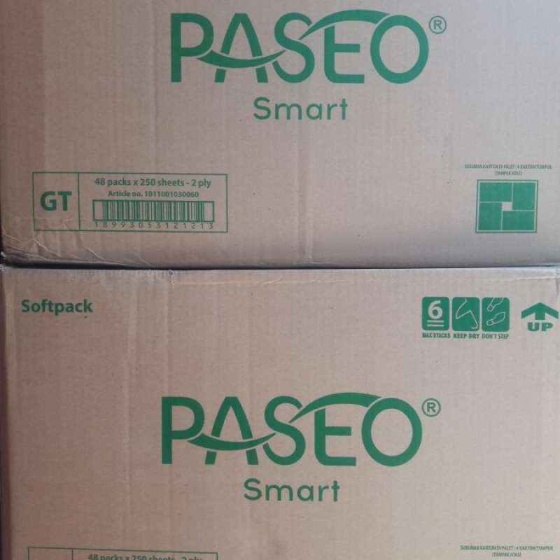 Promo Tissue Paseo Smart 2ply 250 Sheet/dus Diskon 23% Di Seller Devide Store - Cengkareng Barat ...