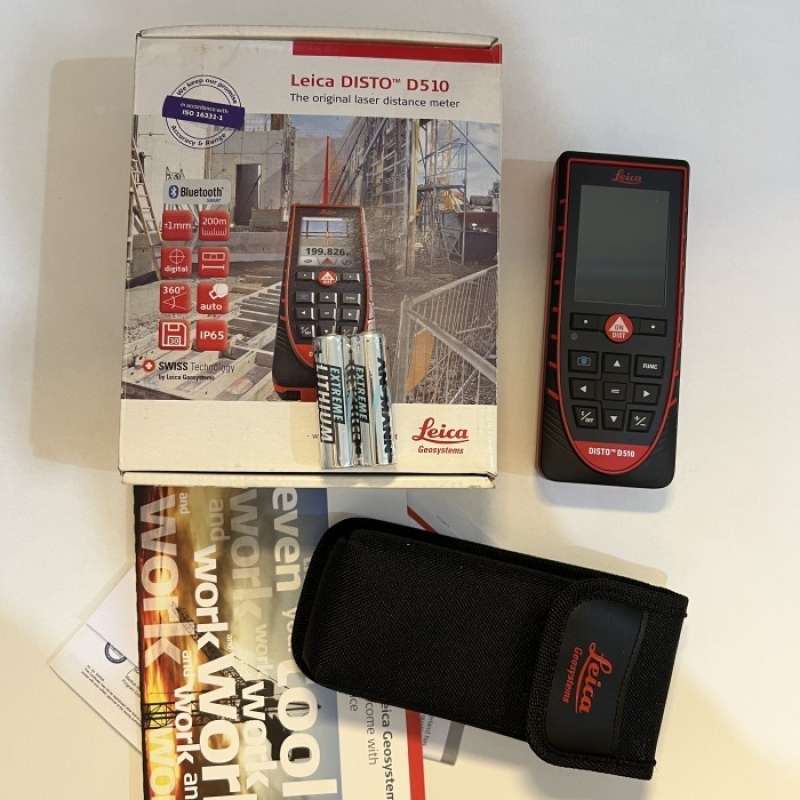 Promo Leica Disto D510 Laser Meter Distance Made In Hungary Diskon 23% ...