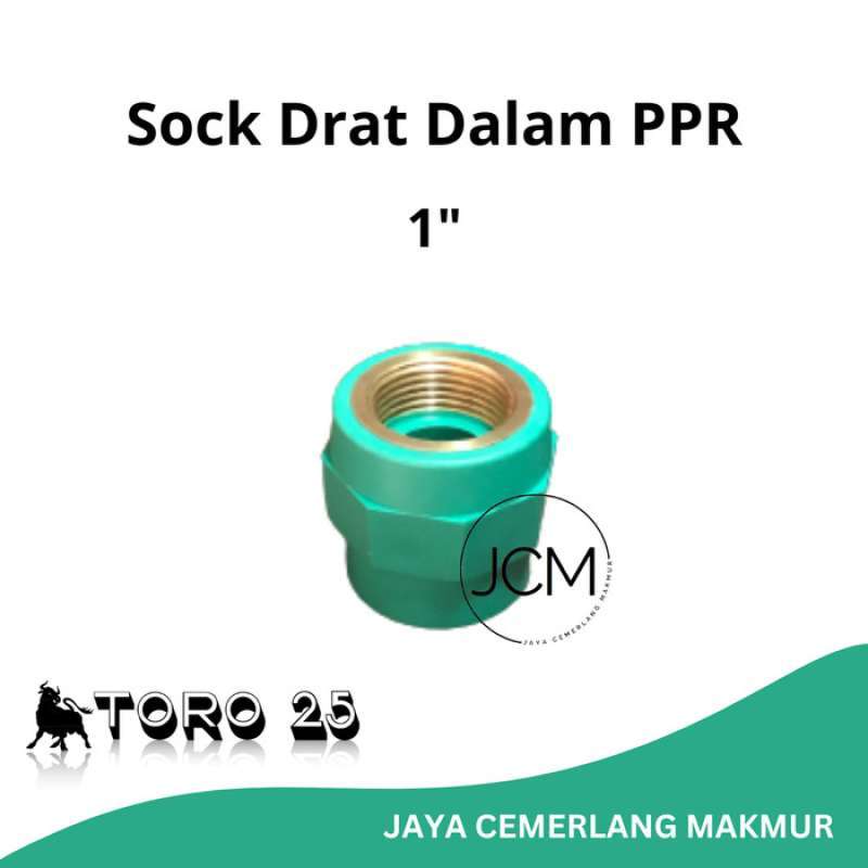 Promo Sock Drat Dalam Ppr Toro 32 X 1 / Sdd Ppr / Threaded Coupling ...