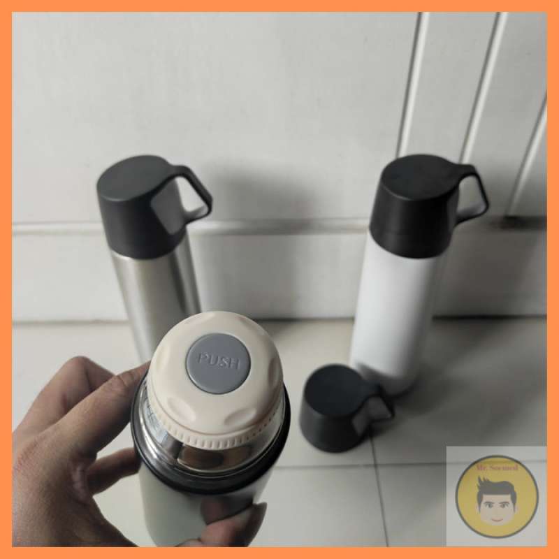 Promo Tumbler Botol Termos Air Minum Stainless 500ml Omega Mizzu Chielo ...