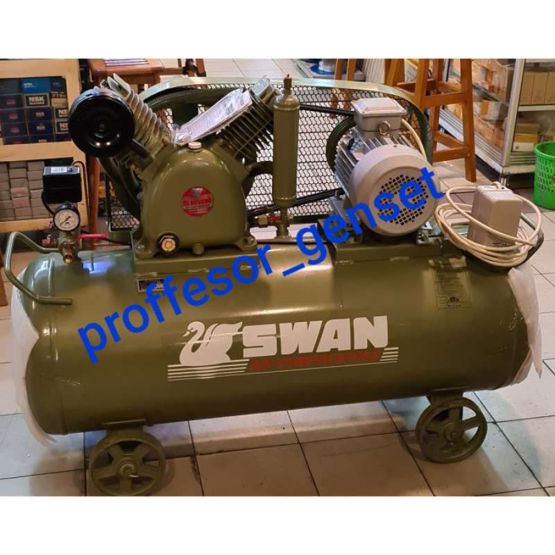 Promo Kompresor Angin Swan 5 Hp Hvp 205 Motor 3 Phase Tekanan Tinggi ...