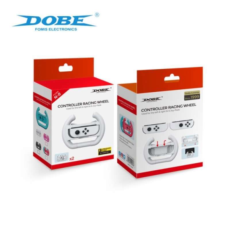 Promo Dobe Controller Racing Wheel Tns-852b Nintendo Switch Oled Diskon ...