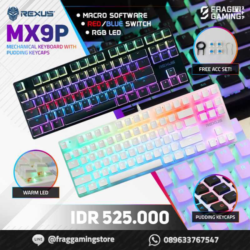 Promo Legionare Mx9p / Mx9 Pudding Tkl Mechanical Gaming Keyboard Diskon 23% Di Seller Utepe ...