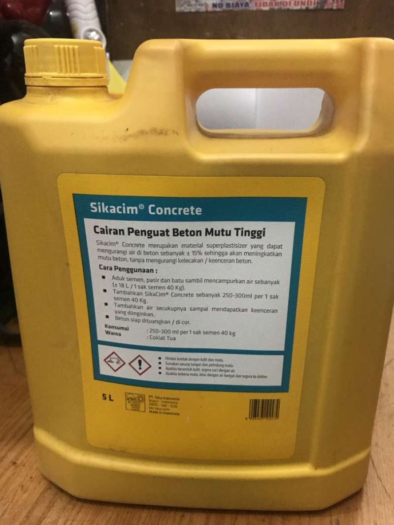 Jual Sikacim® Concrete Additive 5l Di Seller Wikol - Helvetia, Kota ...