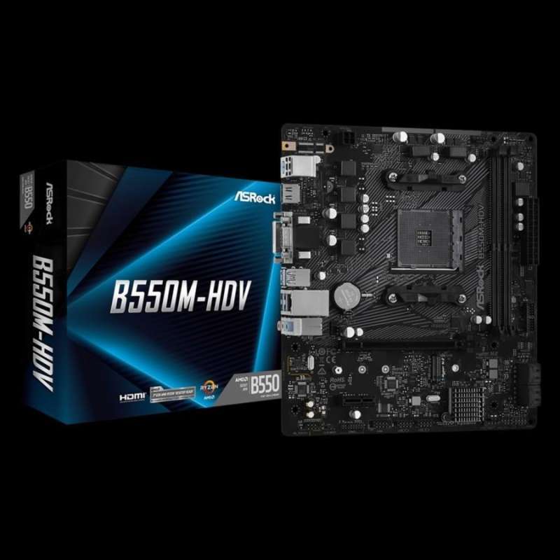 Jual Motherboard B550m-hdv Asrock Amd Am4 Di Seller Swastikacomp ...