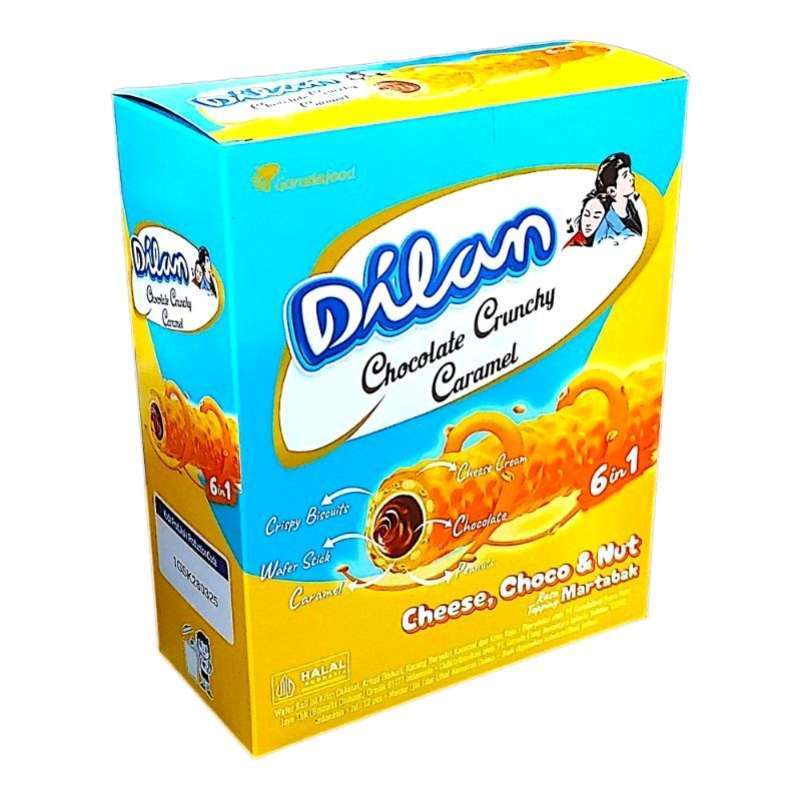 Jual Gokil Ini 6 In 1: Dilan Crunchy Cheese Choco Nut Rasa Topping ...