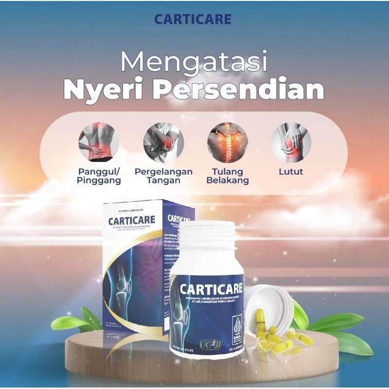 Promo Carticare Original Obat Nyeri Sendi Suplemen Nyeri Sendi Dll ...