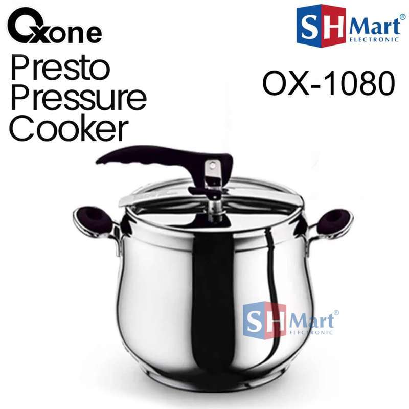 Jual Oxone Professional Pressure Cooker Panci Presto Stainless Steel Ox-1080 Ox1080 Kapasitas 8 ...