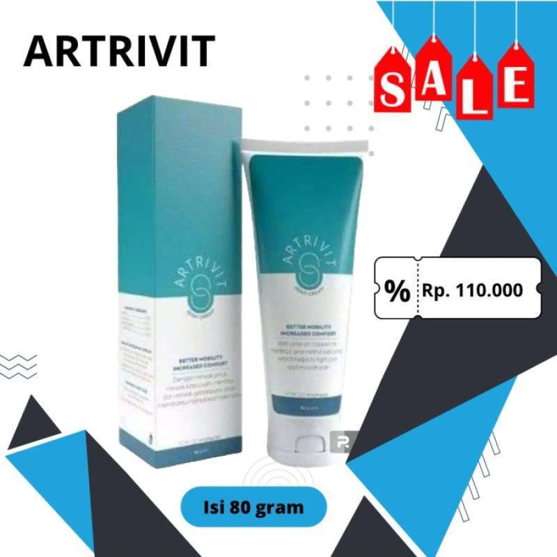 Promo Artrivit Cream Obat Nyeri Lutut Sendi Tulang Otot - Artrifit ...