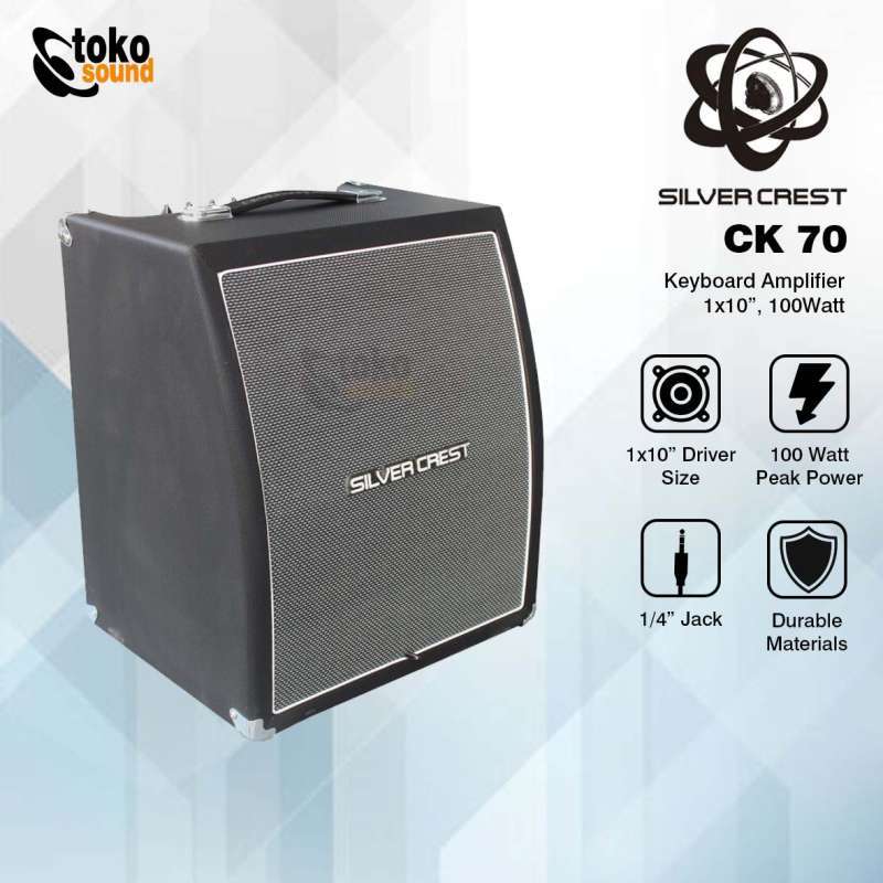 Jual Silver Crest Ck 70 - Keyboard Amplifier 1 X 10 + Horn Tweeter 100watt Di Seller Tokosound ...