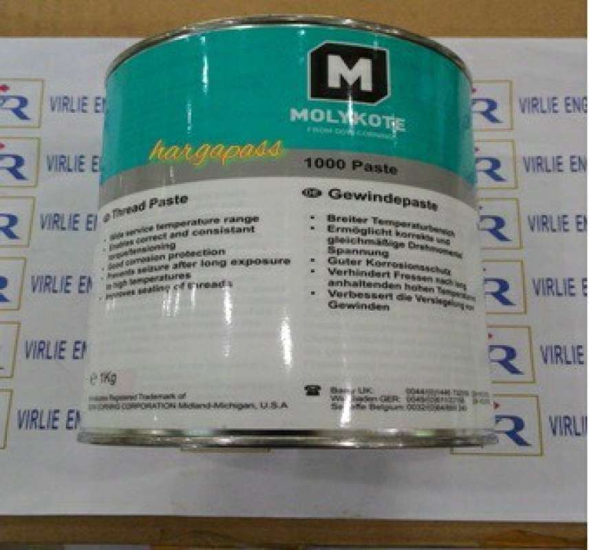 Promo Molykote 1000 Anti Seize Solid Lubricant, Molycote 1000 Paste ...