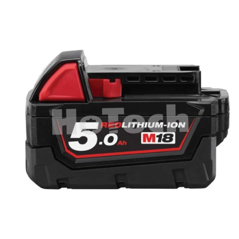 Promo Milwaukee Battery / M18b5 Redlithium 5.0ah Battery Pack New ...