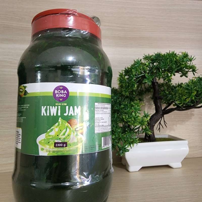 Jual Boba King Sauce Puree -kiwi Jam Sauce - Tester 250gr Di Seller ...