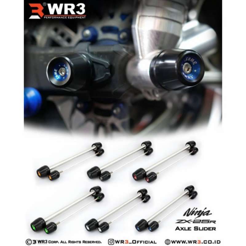 Promo Axel Axle Slider Jalu As Roda Depan Belakang Wr3 Zx25r Zx-25r Zx ...