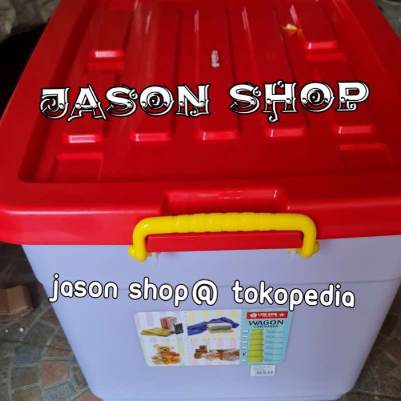 Promo Lion Star Wagon Container 100 Liter/box Wagon Lion Star Vc20 100 ...