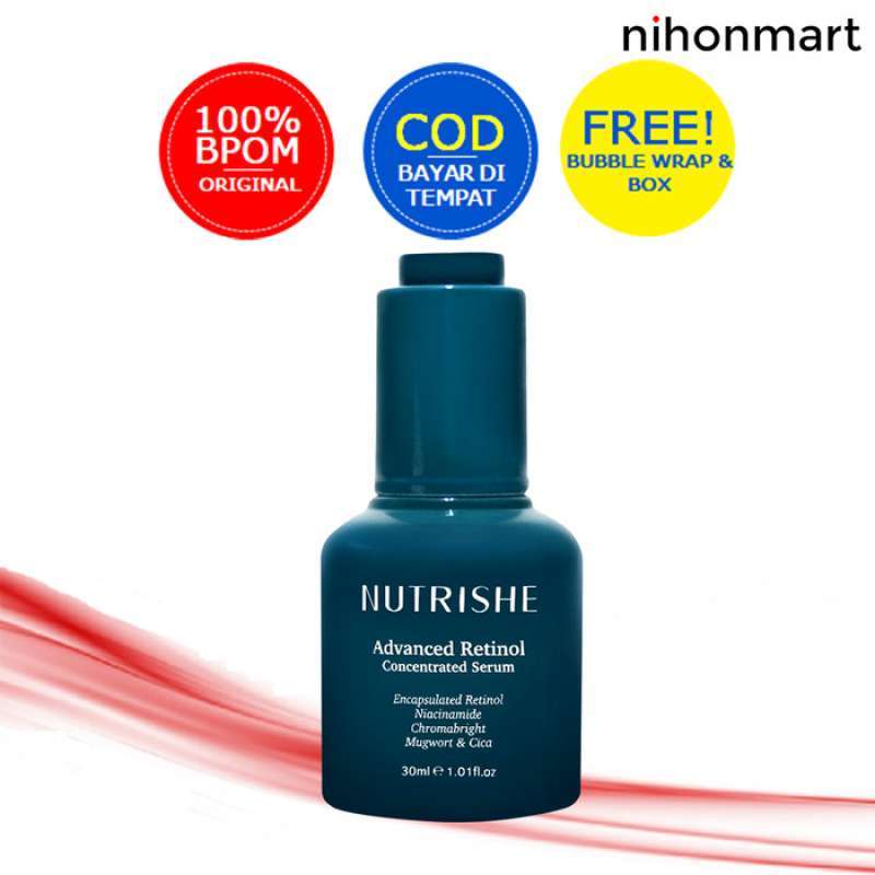 Promo Nutrishe Advanced Retinol Concentrated Serum 30ml Diskon 33% Di Seller Amor One Store ...