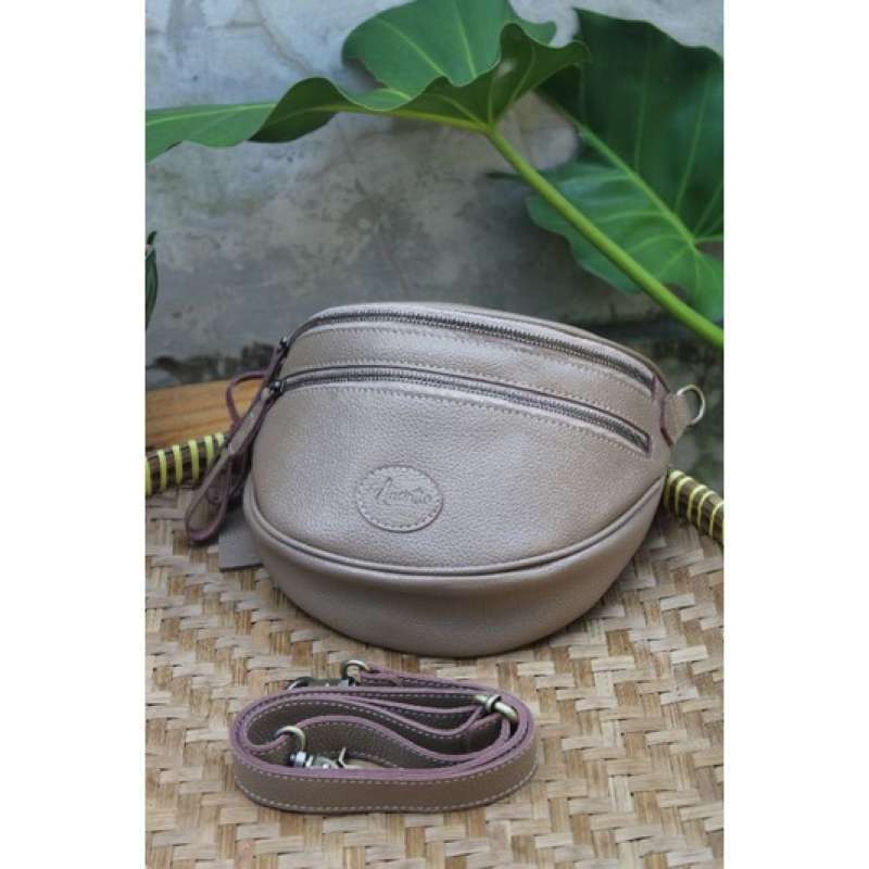 Promo Nzs New Waistbag Wanita / Volume Besar / Asli Kulit /model Rara ...