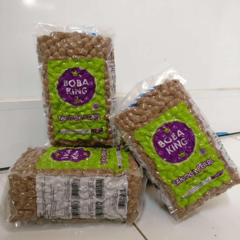 Jual Boba King - Boba Tapioca Pearl / Bubble Original 1kg Di Seller Cafe Supply Jakarta Utara ...