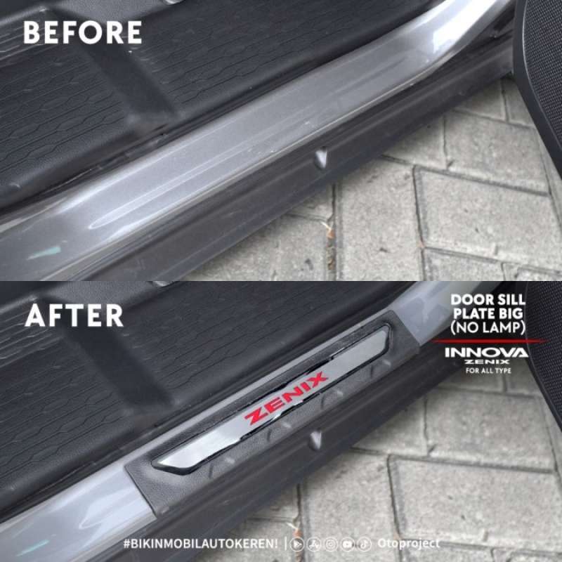 Promo Door Sill Plate V2design Big Innova Zenix 2022 No Lamp Otoproject ...
