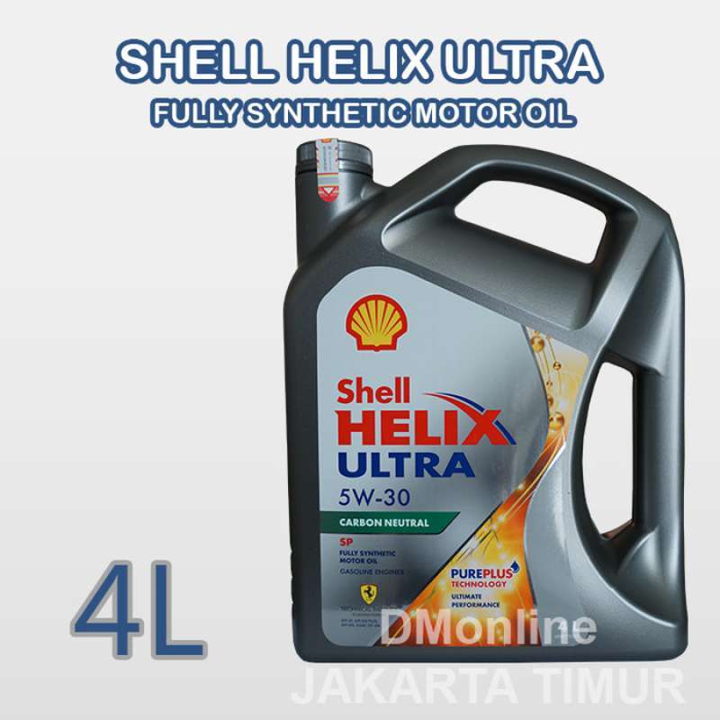 Promo Shell Helix Ultra 5w-30 4l / Dexos1 / Oli Mobil Full Synthetic ...