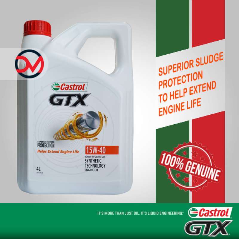 Promo Castrol Gtx 15w40 4l Diskon 31% Di Seller Toplets Shop ...