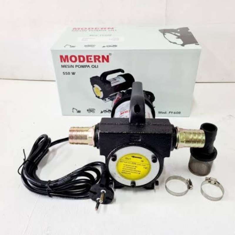 Promo Pompa Oli & Solar Modern Listrik Fy 608 220v 550watt Diskon 10% ...