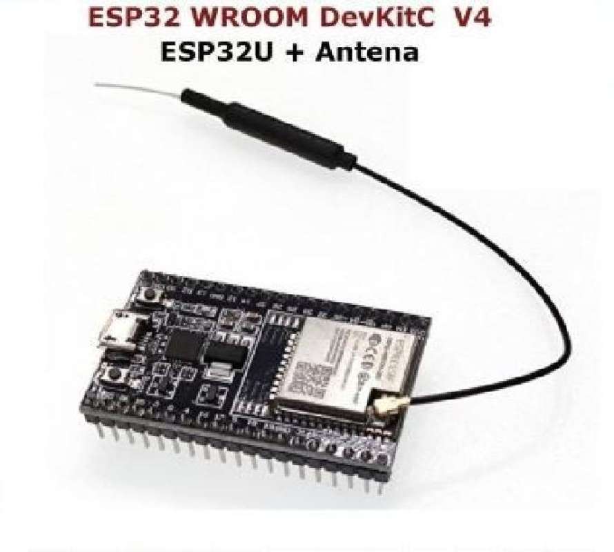 Jual Esp32 Devkitc V4 Esp 32 Wroom 32u Development Board Iot - 32u - With Antena Di Seller It ...