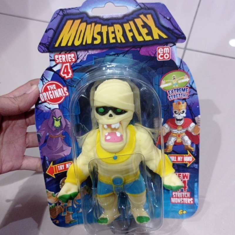 Promo Emco Monster Flex Series 4 Mainan Figure Squishy - Satuan ...