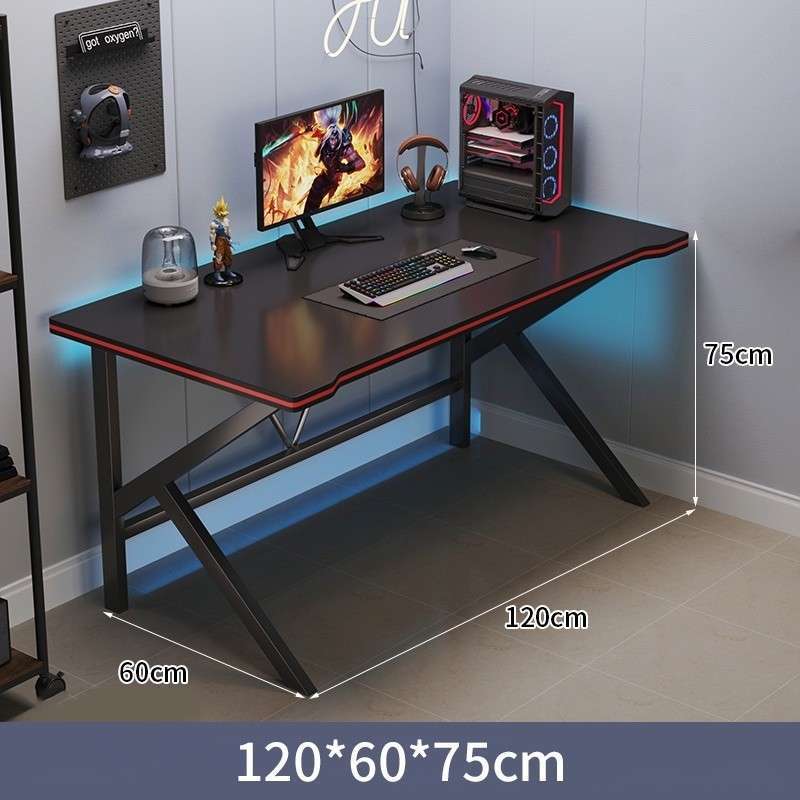 Promo Meja Gamingmeja Komputermeja Belajarmeja Pc - ⬛120×60×75cm Diskon 48% Di Seller Khalid ...