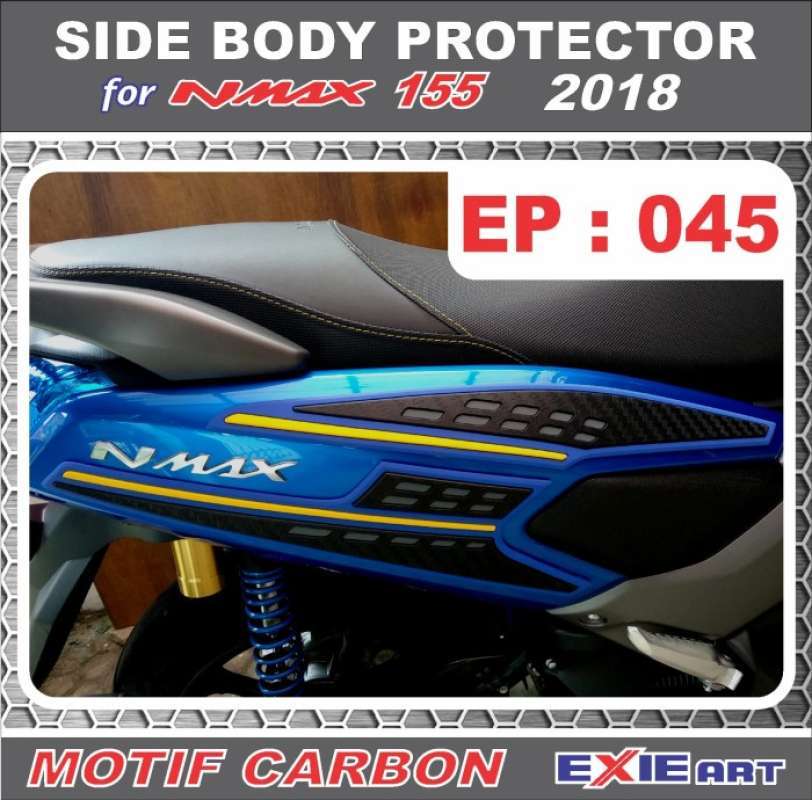 Promo Side Body Protector Nmax 155 - Aksesoris Carbon Nmax - Striping ...