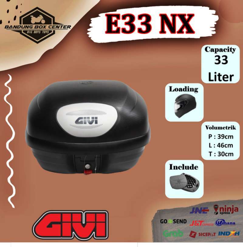 Promo Box Motor Atau Box Touring Givi E33nx Givi E33 Nx Produk Terbaru Givi Diskon 23% Di Seller ...