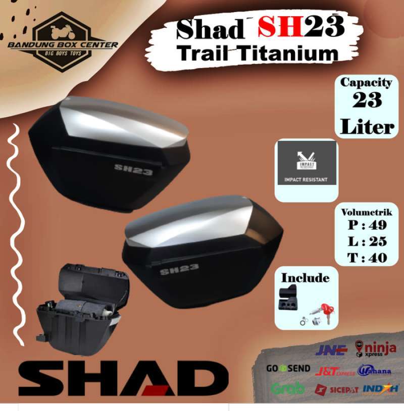 Promo Sidebox Atau Side Box Samping Shad Sh23 Trail Titanium Limited ...